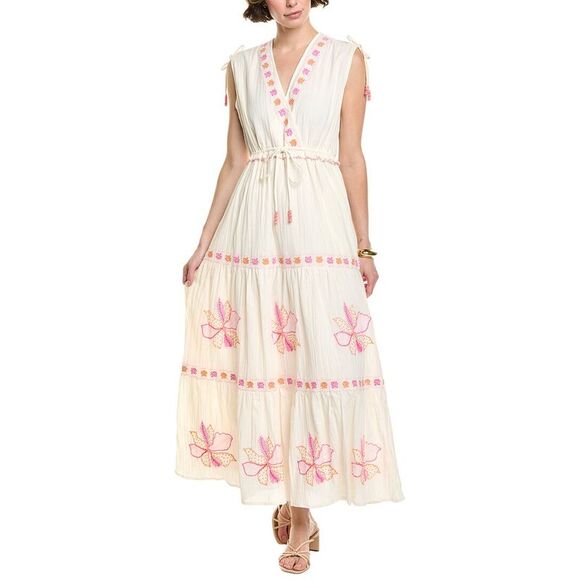 ALLISON | Dresses | Allison Womens Agnes Maxi Dress White | Poshmark